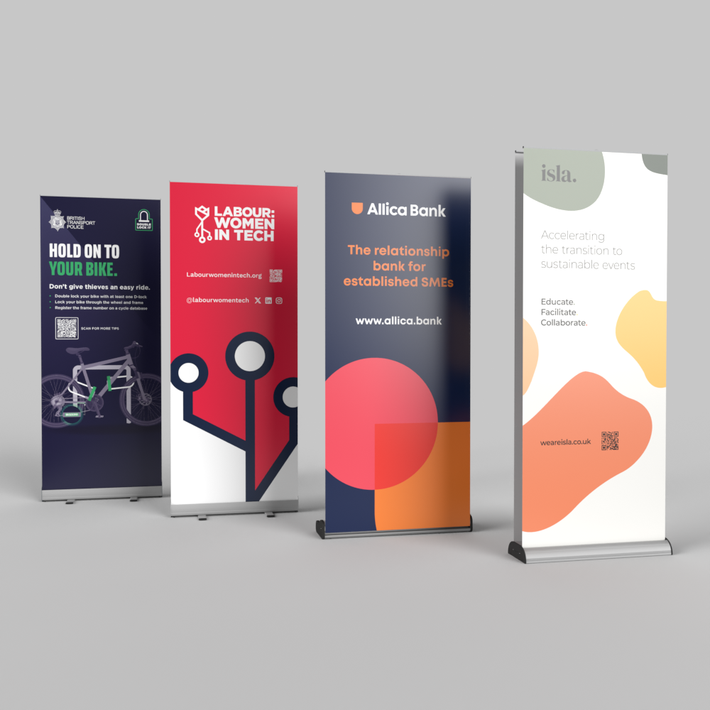 Buy Roller Banners | Free Next Day Delivery | Rollupbanner.com