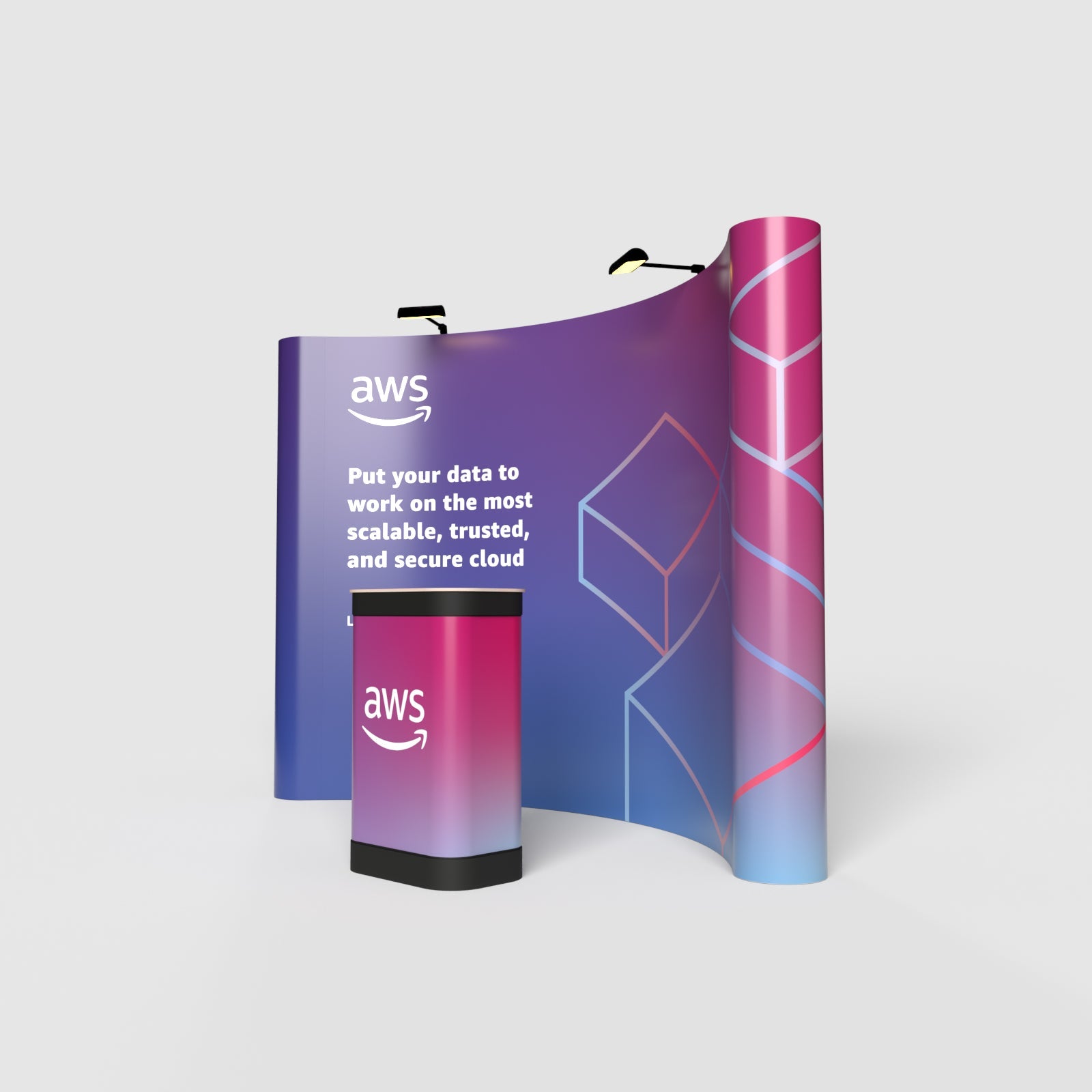 Buy Curved Pop Up Stands | Rollupbanner.com