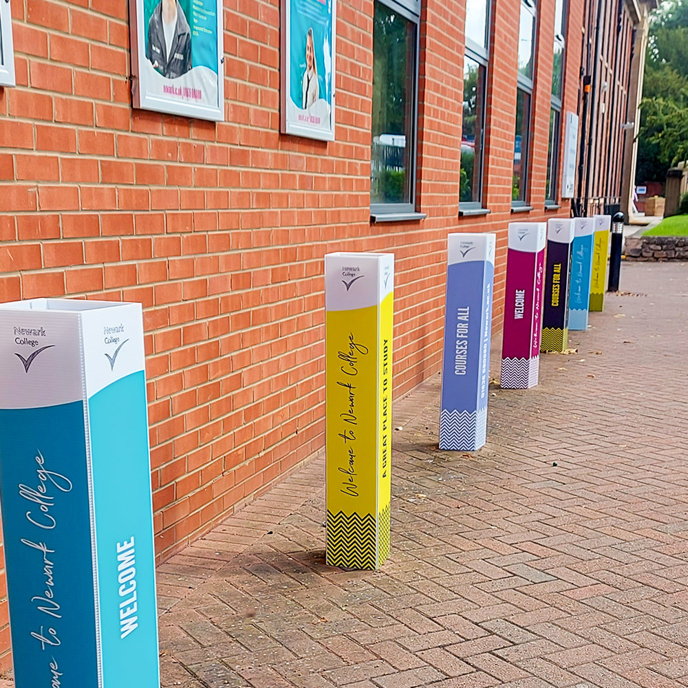 Bollard Covers – Rollupbanner